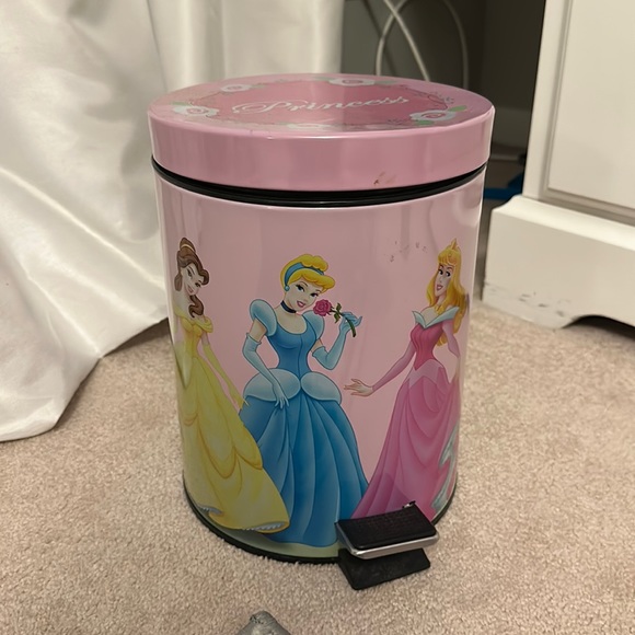 Disney | Accessories | Disney Princess Trash Can | Poshmark